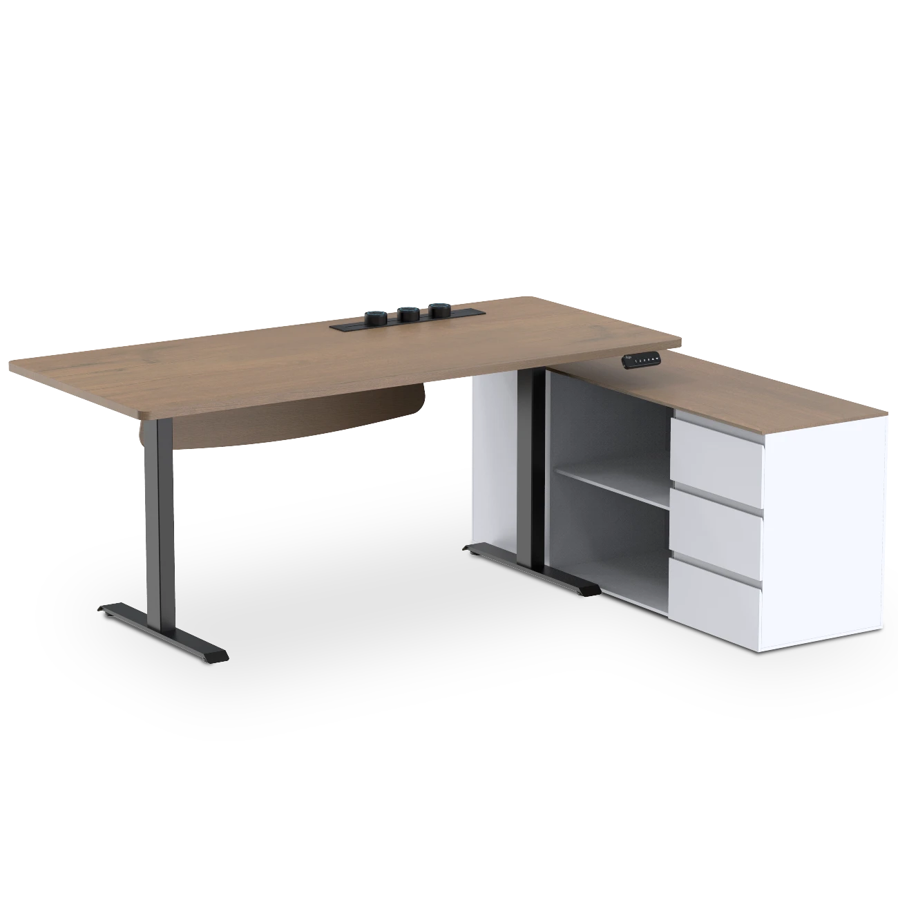 Flujo Ingrid Executive Desk | Premium Office Furniture SG